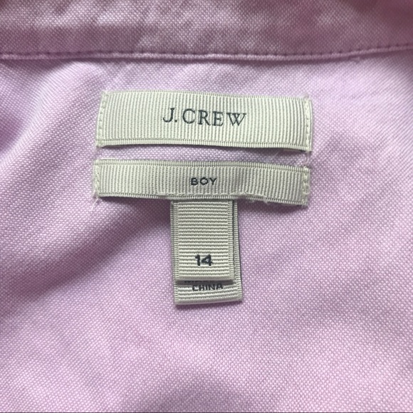 J. Crew | Tops | J Crew Boy Shirt Color Block Oxford Pink Orange | Poshmark